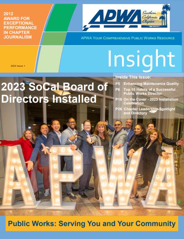 Insight Newsmagazine – APWA Southern California Chapter