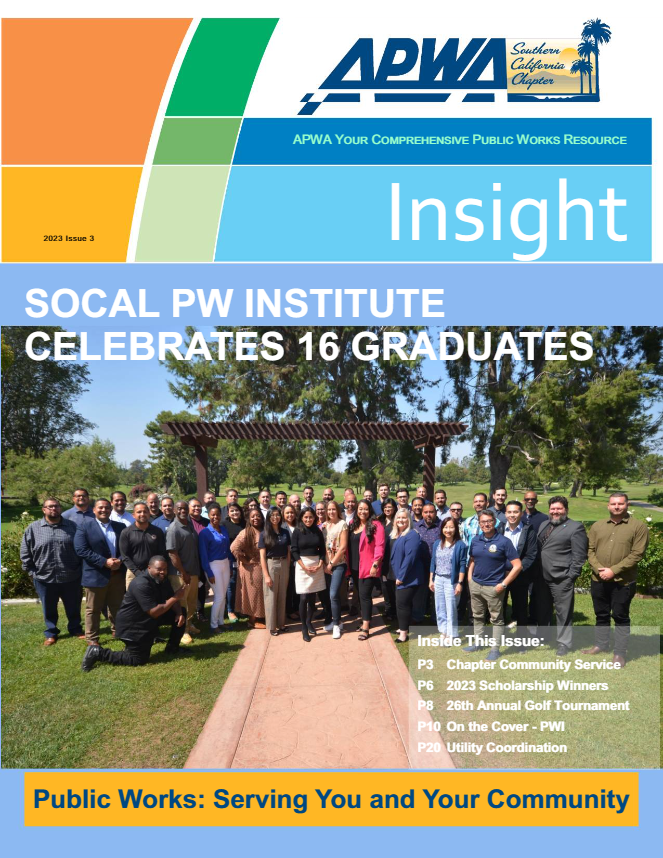 Insight Newsmagazine – APWA Southern California Chapter