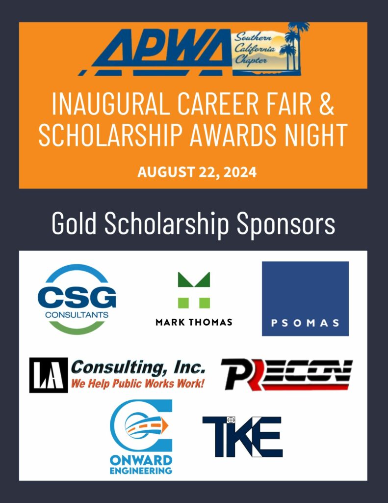 Scholarships and Endowments – APWA Southern California Chapter Scholarships and Endowments – APWA Southern California Chapter